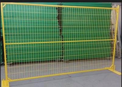 China Professional Freestanding Chain Link Fence Panels , Portable Construction Fence for sale