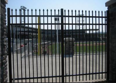 China Easy Install / Handle Decorative Wrought Iron Fence Panels Maintenance Free for sale
