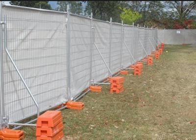 China Portable Chain Link Fence Panels , Diamond Temporary Security Fencing for sale