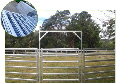 China High Strength Pipe Cattle Panels , Portable Livestock Fence Panels Durable for sale
