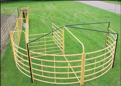 China Portable Goat Fence Panels / Galvanized Livestock Fencing Simple Structure for sale