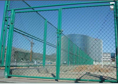 China Outdoor 6 Foot Chain Link Fence Panels For Sports Yard / Industrial Sites for sale