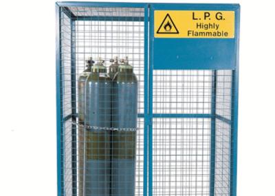 China Large Size Gas Cylinder Cages Air Conditioner Cage Anti Theft For Warehouse for sale