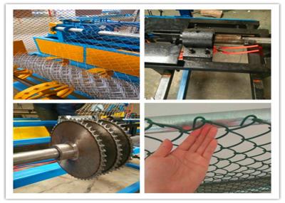 China Semi Automatic Chain Link Fence Machine , Cattle Fence Machine With Compact Roll for sale