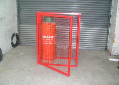 China Heavy Duty Gas Cylinder Cages Multi Colors Flexible / Foldable High Security for sale