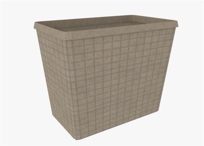 China Hot Dipped Security Defensive Barrier Military Sand Wall Square Hole Shape for sale