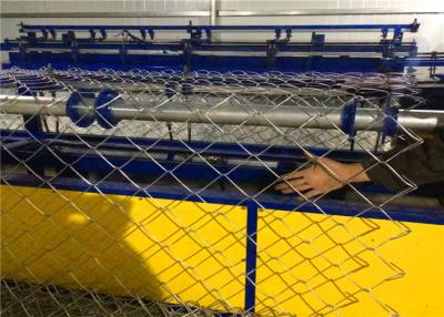 China Semi Automatic Chain Link Fencing Machine / Fencing Net Making Machine for sale