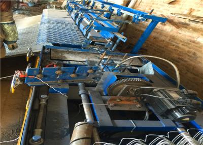 China Easy Operation Chain Link Wire Machine , Chain Link Fence Making Machine for sale