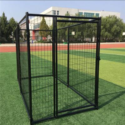 China Powder Coated Galvanized Metal Dog Kennel , Welded Dog Cages for sale