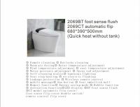 China Siphon Type Save Water Sanitary Ware Toilet Sgs Approval for sale