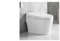 China Bathroom Ceramic OEM Sanitary Ware Toilet Smart One Piece S Trap for sale