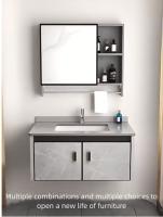 China OEM ODM Hanging Bathroom Storage Cabinet For Towels And Essentials for sale