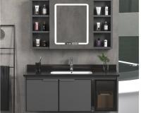 China Mirrored Hotel Sunscreen Smart Bathroom Cabinet Wall Mounted for sale