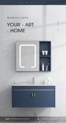 China Formaldehyde Free Hanging Bathroom Cabinet Eco Friendly Odm Available for sale