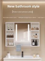 China Formaldehyde Free Sunscreen Hanging Bathroom Cabinet Modern Simple for sale
