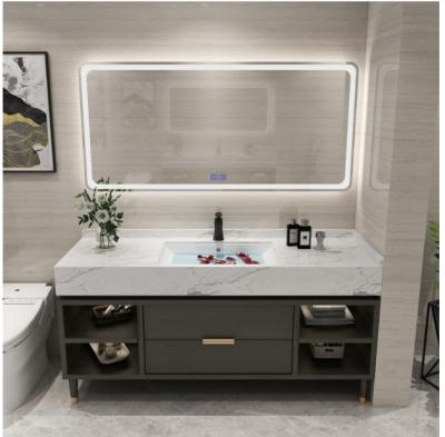 China Insect Resistance Bathroom Wash Basin Cabinet For Shopping Centers for sale