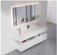 China Intelligent Insectproof Bathroom Wash Basin Cabinet For Decoration for sale