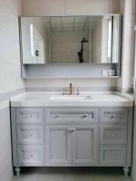 China Modern Style Bathroom Wash Basin Cabinet with Convenient Faucet for sale