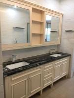China Environmentally Friendly Bathroom Wash Basin Cabinet with Pop-up Waste - 2 Years for sale