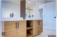 China Durable and Environmentally Friendly Bathroom Wash Basin Cabinet Wall-mounted Solution for sale