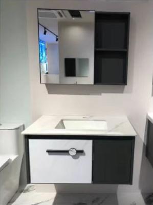 China odm Insect Proof Bathroom Sink Storage Cabinet With Ceramic Basin for sale