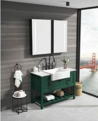 China Space Bathroom Wash Basin Cabinet Environmentally Friendly Crafted For Durability for sale