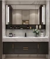 China Easy To Install Bathroom Wash Basin Cabinet For Home Renovation for sale