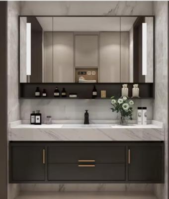 China Easy To Install Bathroom Wash Basin Cabinet For Home Renovation for sale