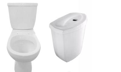 China American Standard 2 Piece Toilet Bowl Elongated Commode Ceramic for sale