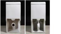 China Comfort Height P Trap Single Piece Commode Project Source Toilet One Piece With Sink for sale