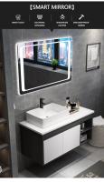 China Pedestal Bathroom Wash Basin Cabinet Dining Room Modern Wash Basin With Cabinet for sale
