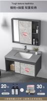 China Dining Room Wash Basin Cabinet Mirror Cabinet For Wash Basin Unit Designs for sale