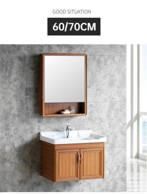 China Table Top Readymade Washbasin Cabinets Wash Basin With Cabinet For Lobby for sale