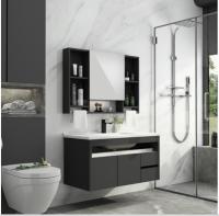 China Counter Top Wash Basin Cabinet Designer Wash Basin Set With Cabinet for sale