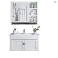 China ECO Bathroom Wash Basin Cabinet Living Room Wash Basin Designs With Cabinet for sale