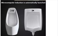 China Hot Selling Modern Siphon Flushing Men Urinal Toilet Wc Wall Hung Urinal Sensor for sale