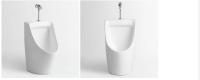 China Ceramic Hung In Wall Urinalfor Men Only Gravity Flushing Top Spud for sale