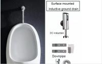 China Ceramic Hung In Wall Urinalfor Men Only Gravity Flushing Top Spud for sale