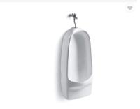 China Porcelain Floor Stand Wall Hang Urinal Oval Shape Waterless Ceramic for sale