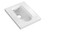 China S Trap Toilet Squatting Bowl 600X460X220mm Flush Squat Toilet for sale