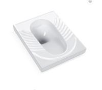China Seamless Squat Pan Toilet Water Closet Squatting Pan Indian Type for sale