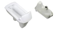 China Bathroom Squat Pan Toilet Ceramic Flush Asian Squat Type Toilet for sale