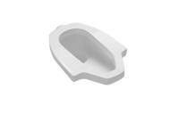 China Bathroom Squat Pan Toilet Ceramic Flush Asian Squat Type Toilet for sale