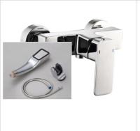 China 4 Functions Bathroom Shower Head Set Thermostatic Stainless Steel Rain Waterfall for sale