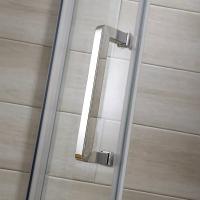 China Sliding Door Steam Bath Shower Cabin Ss304 Frame 8mm Tempered Glass for sale
