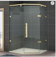 China Simple Cubicle Bathroom Shower Cabins Temper Enclosure Cabin Shower Systems Home for sale