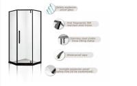 China Normal Soft Luxury Bathroom Shower Cabins Shower Bath Enclosure Cabin for sale