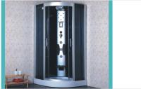 China Freestanding Hinge Walk In Bathroom Shower Cabins 8mm Tempered Glass With Frame for sale
