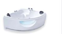 China Adult Deep Soaking Whirlpool Tubs Single Person Corner Rectangular Free Standing for sale
