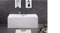China Rectangle Sanitary Bathtub 54 Inch Bathtub For Mobile Home Surrounds for sale